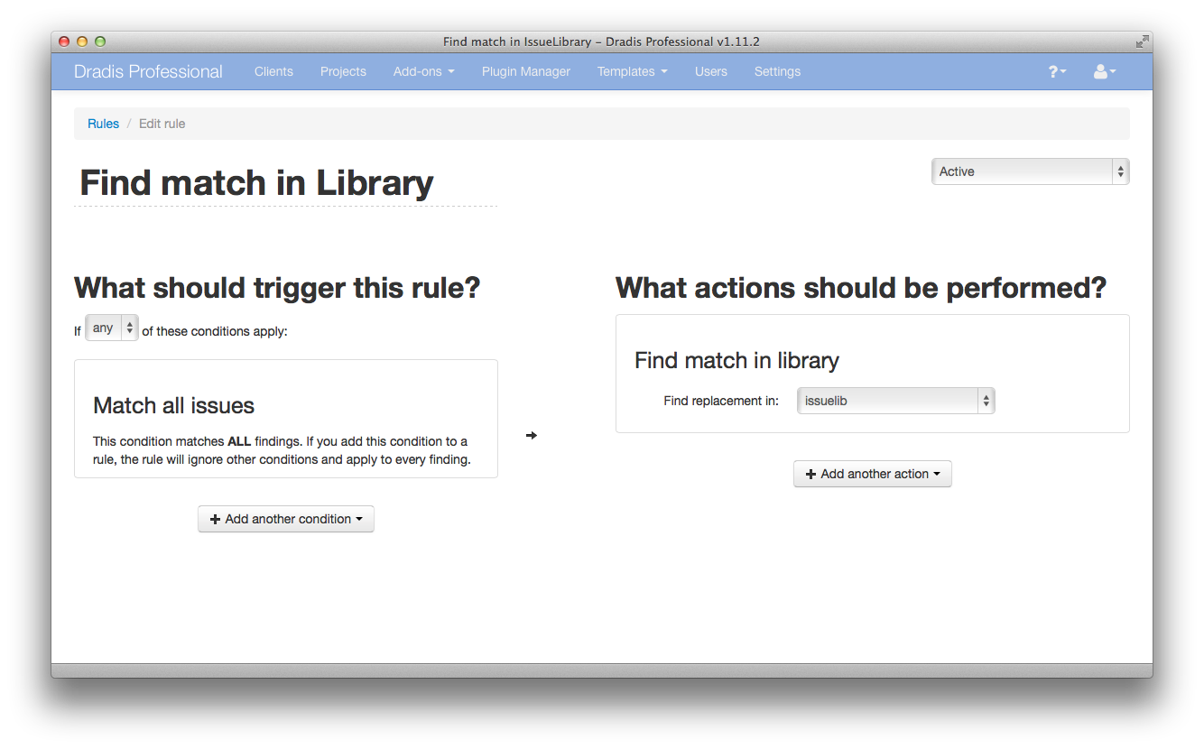 Replace default scanner description with your own. - Dradis Framework Blog