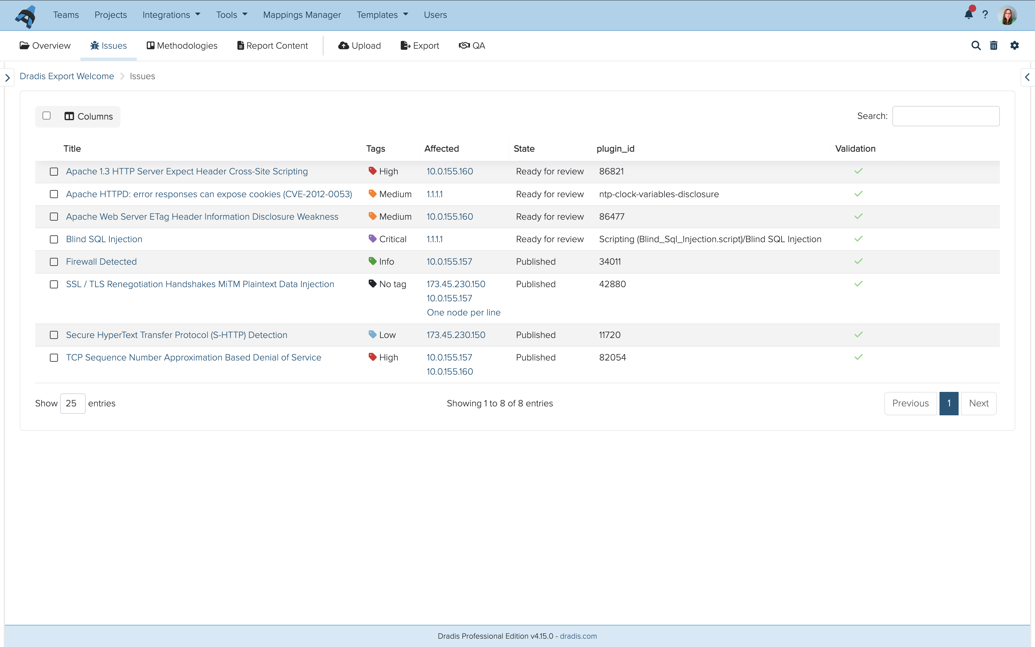 Redesigning Dradis: A Fresh Look for a Better Navigation and ...