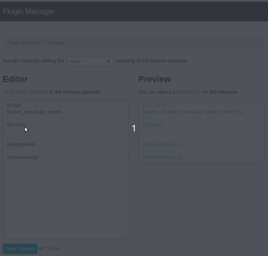 Integrating with your template | Dradis Pro Help