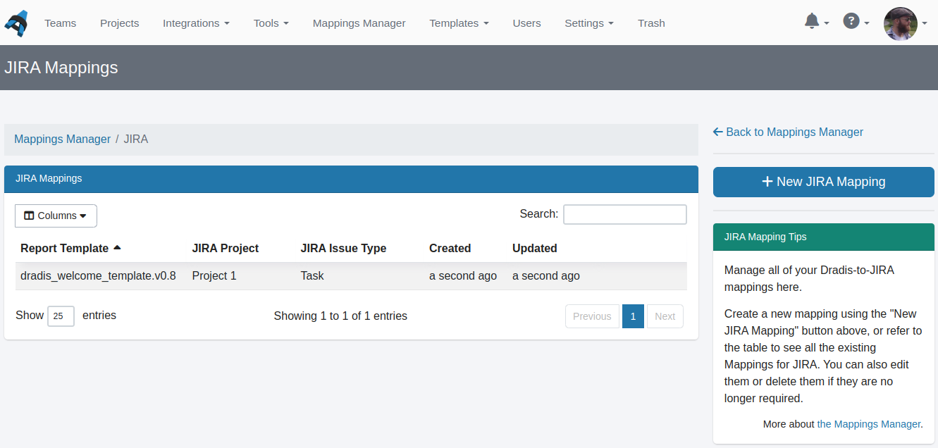 JIRA Mappings | Dradis Pro Help