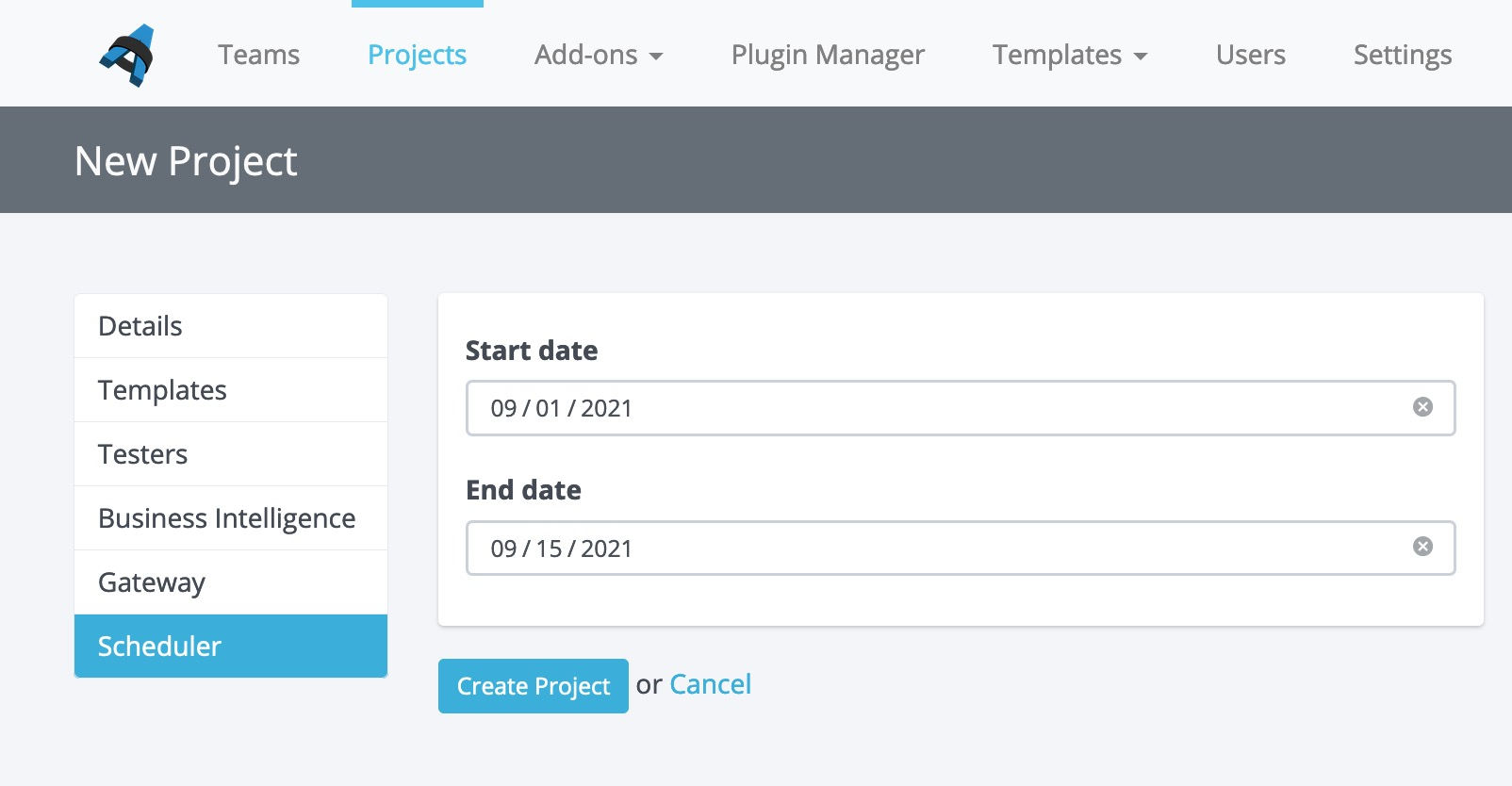 Pentest Project Scheduler | Dradis Framework